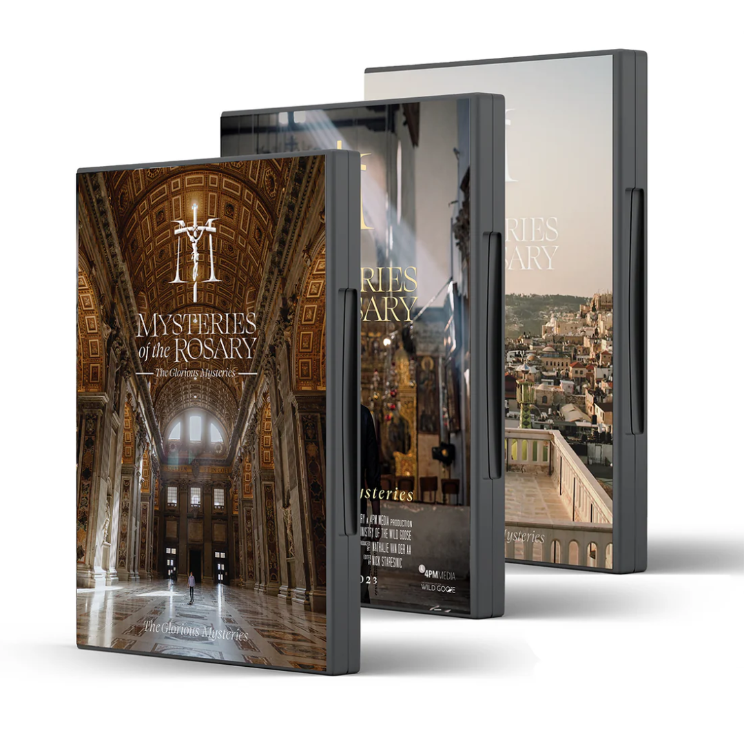 Mysteries of the Rosary - DVD Bundle - Joyful + Sorrowful + Glorious ...